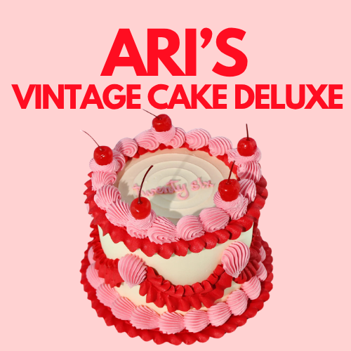 Vintage Cake DLX - Photo Cake - Birthday - Gender Reveal - Bern – ARI'S ...